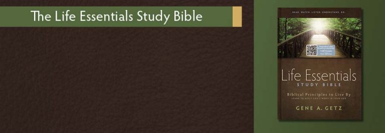 Life Essentials Bible - Bible Principles
