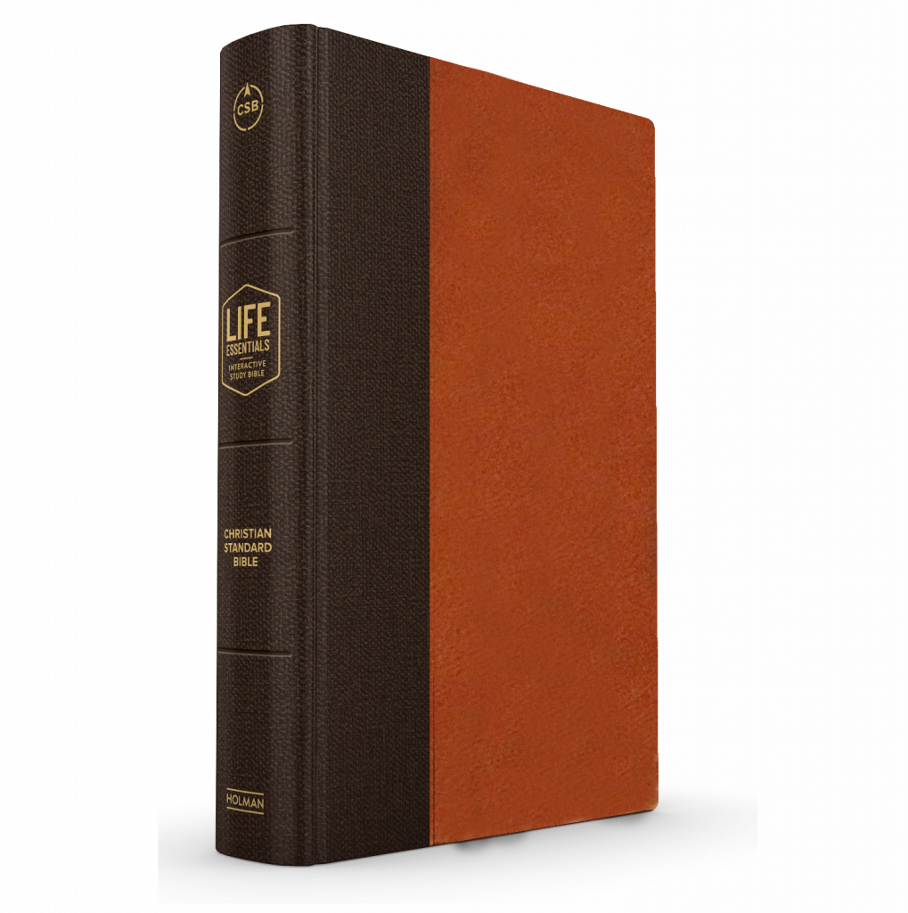 Life Essentials Interactive Study Bible (Brown Leather Touch) - Bible ...