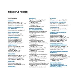 Life Essentials Interactive Study Bible (Hard Cover) - Bible Principles